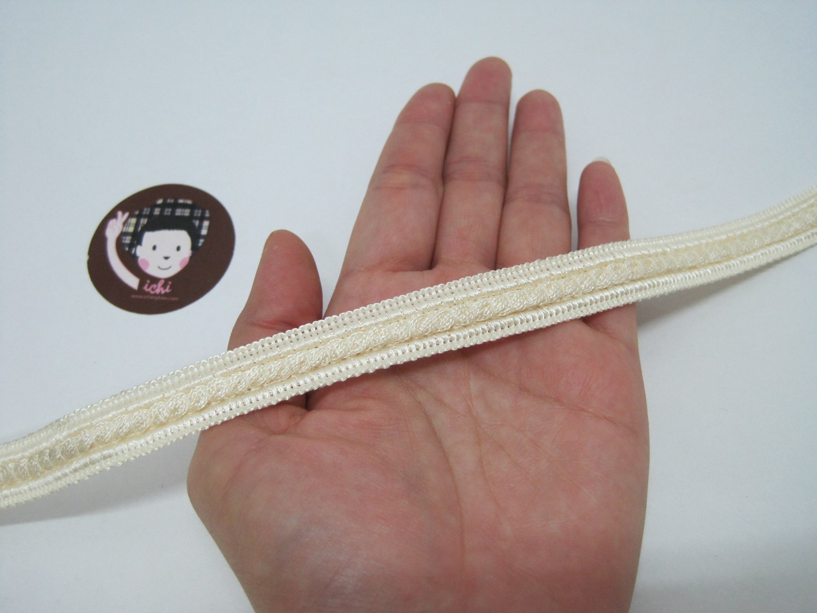 5 Yards Cream Braided Trim Gimp Braid Braided Cord Gimp | Etsy