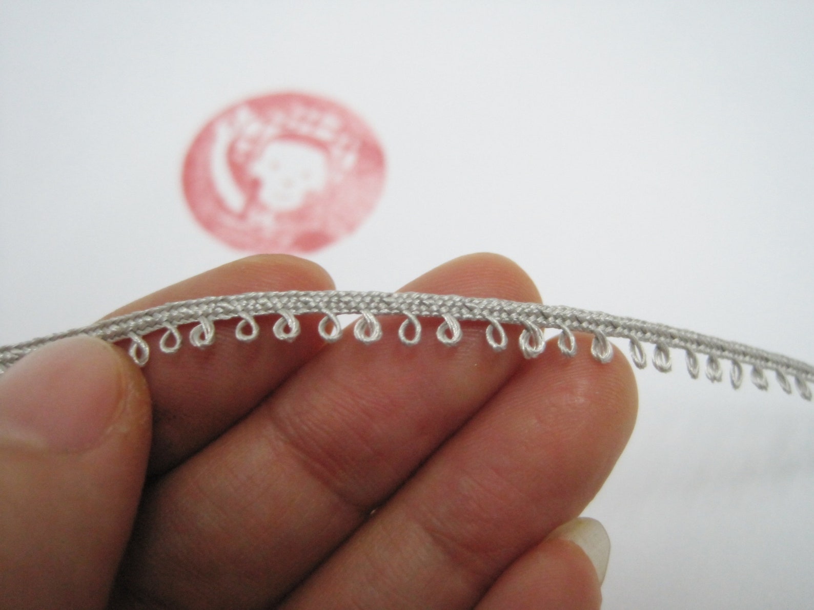 5 yards Silver Picot Trim picot edge trim picot edge ribbon | Etsy