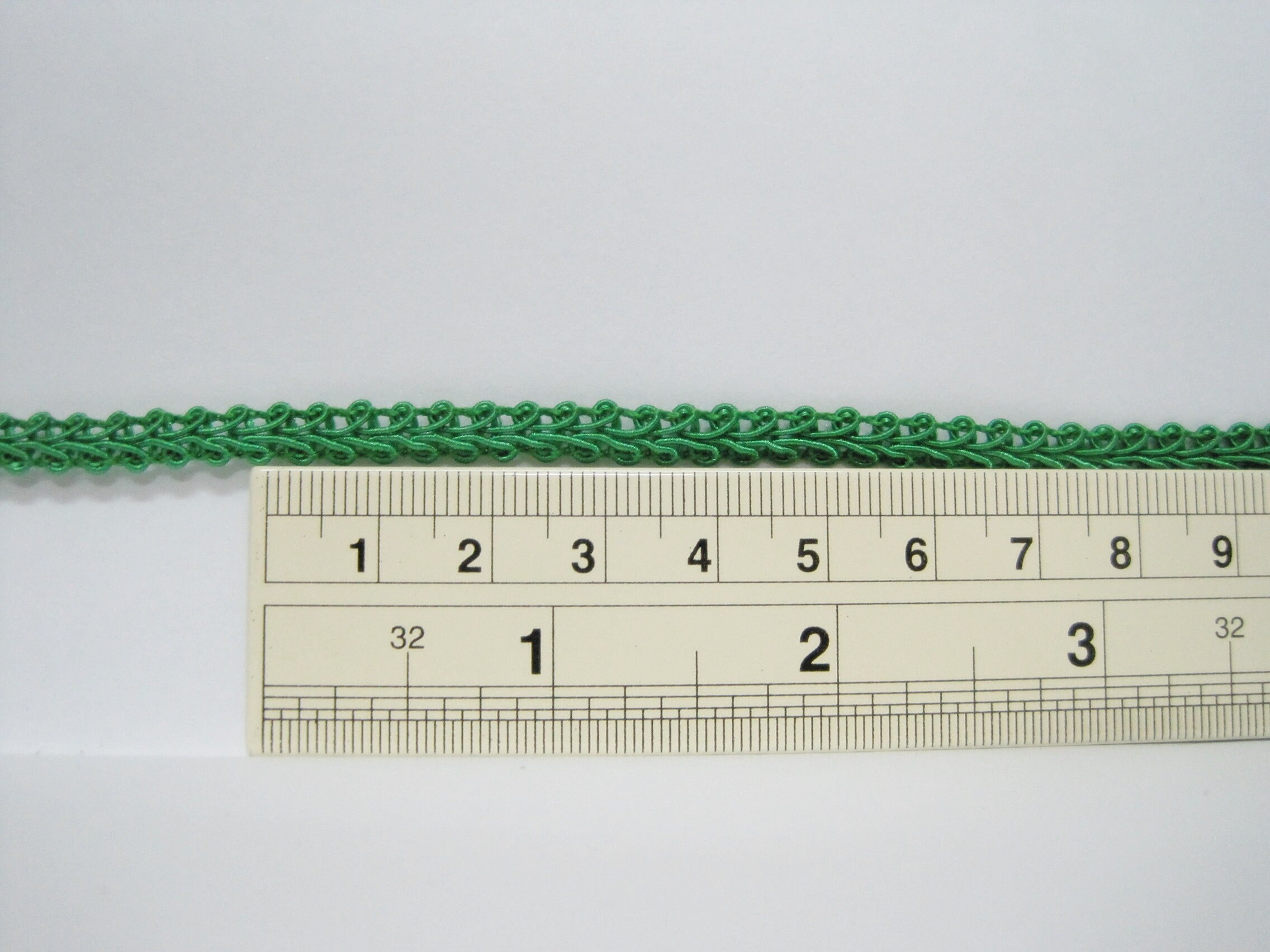 5 Yards 3/16" Green Gimp Braided Trim, Gimp Braid, Braided Cord ...