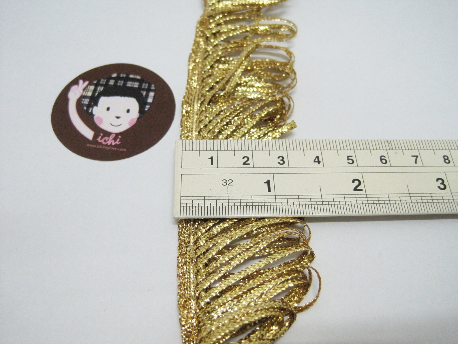 5 Yards Gold Metallic Loop Fringe Tassel Trim Bullion - Etsy