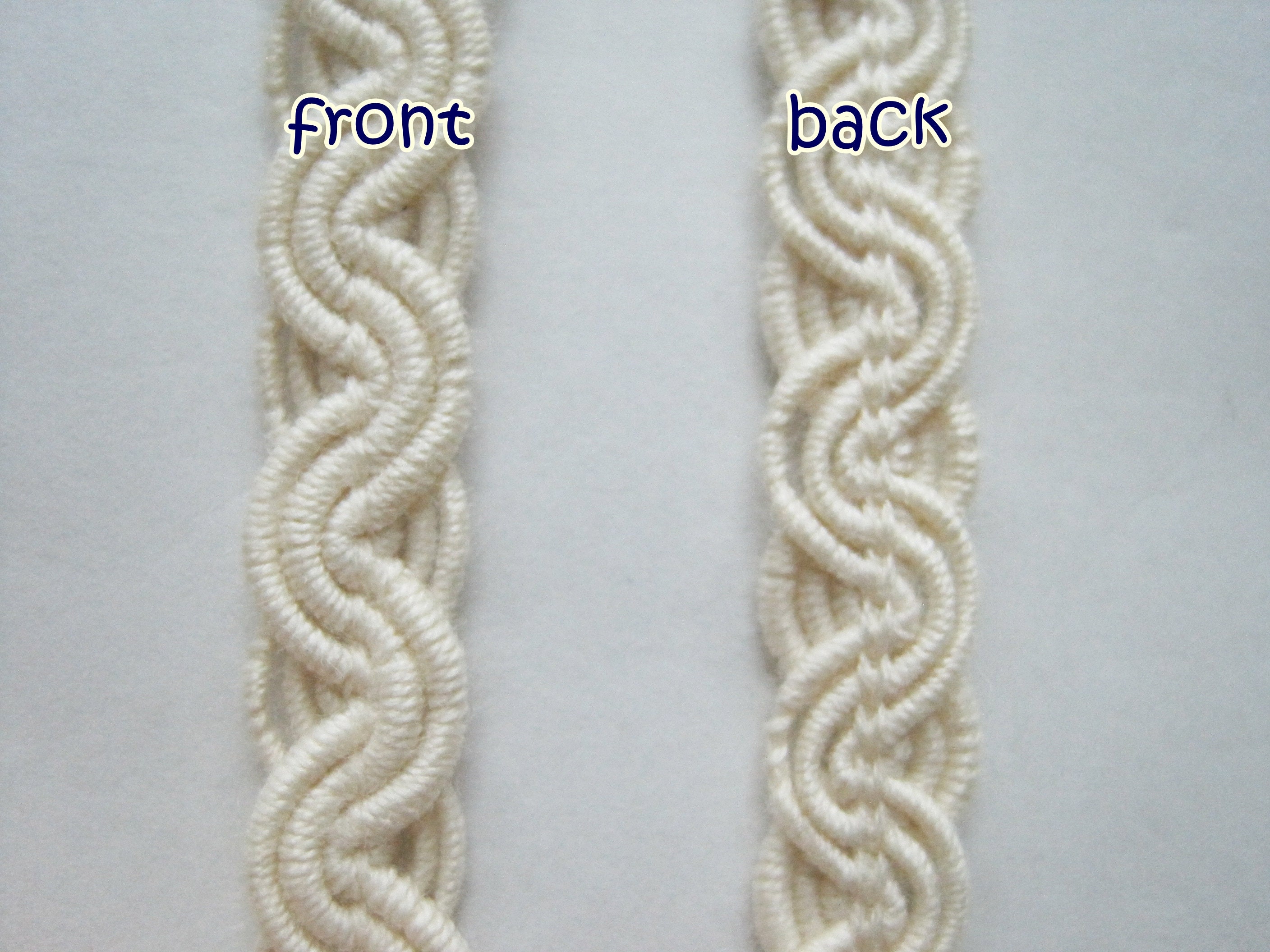 5 Yards 5/16 100% Cotton Braided trim Natural trim | Etsy