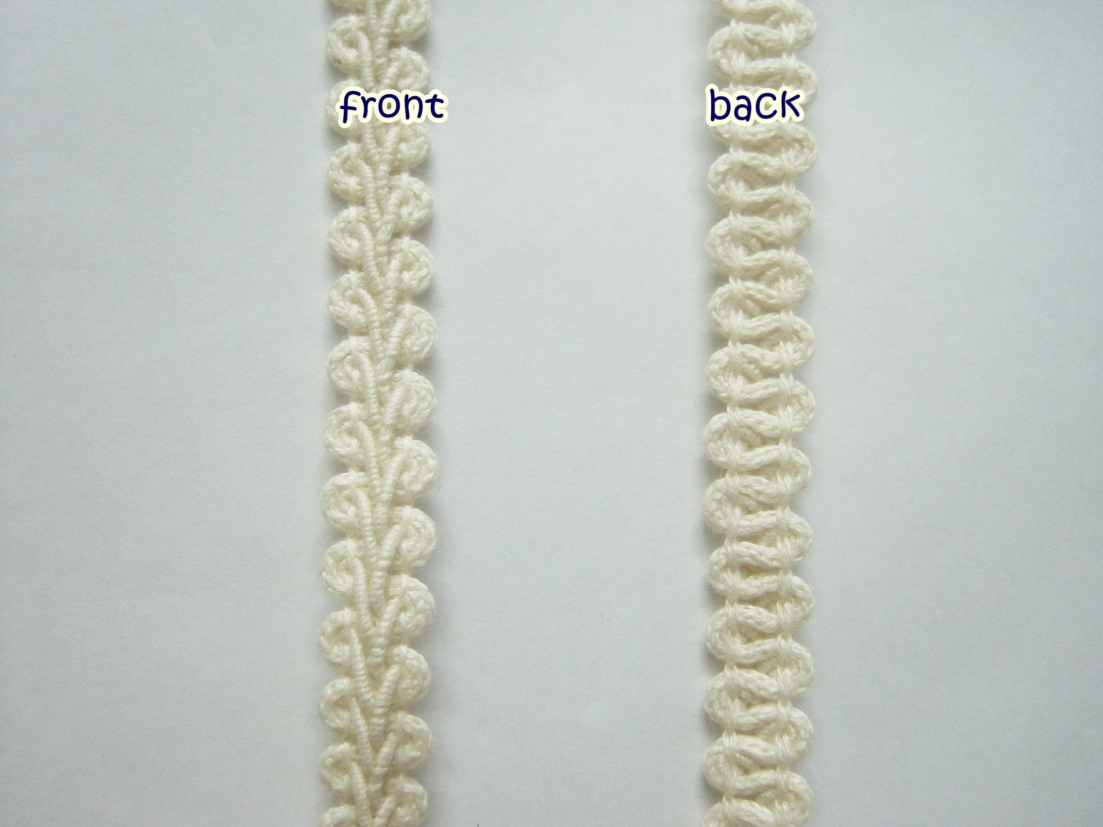 5 Yards 3/8 100% Cotton Gimp Braid Natural trim Ivory | Etsy