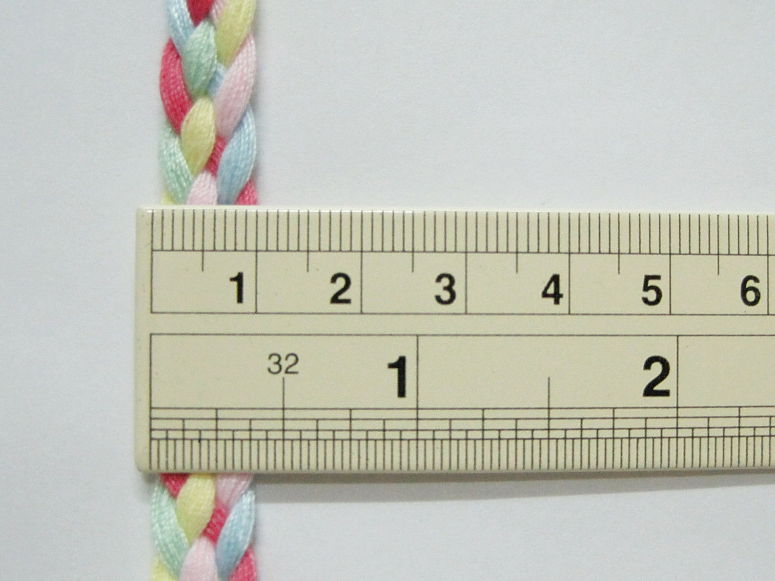 5 Yards Braided Trim Multicolored Trim Flat Braided Cord - Etsy