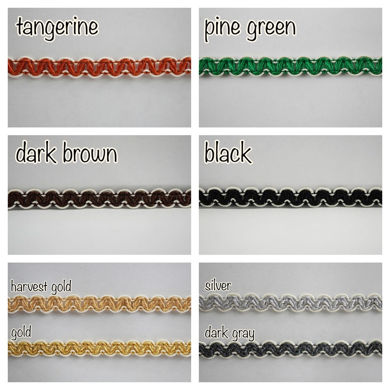 5 Yards Pine Green Rick Rack Rick Rack Trim Zig Zag Trim - Etsy