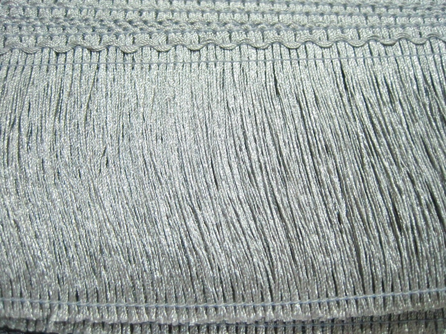 1 Yard 3 Silver Chainette Fringe Silver Trim Fringe | Etsy