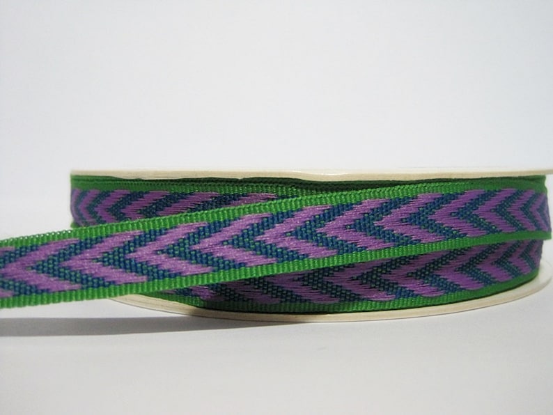 5 Yards Chevron Ribbon SELECT COLOR Colorful Chevron Ribbon | Etsy