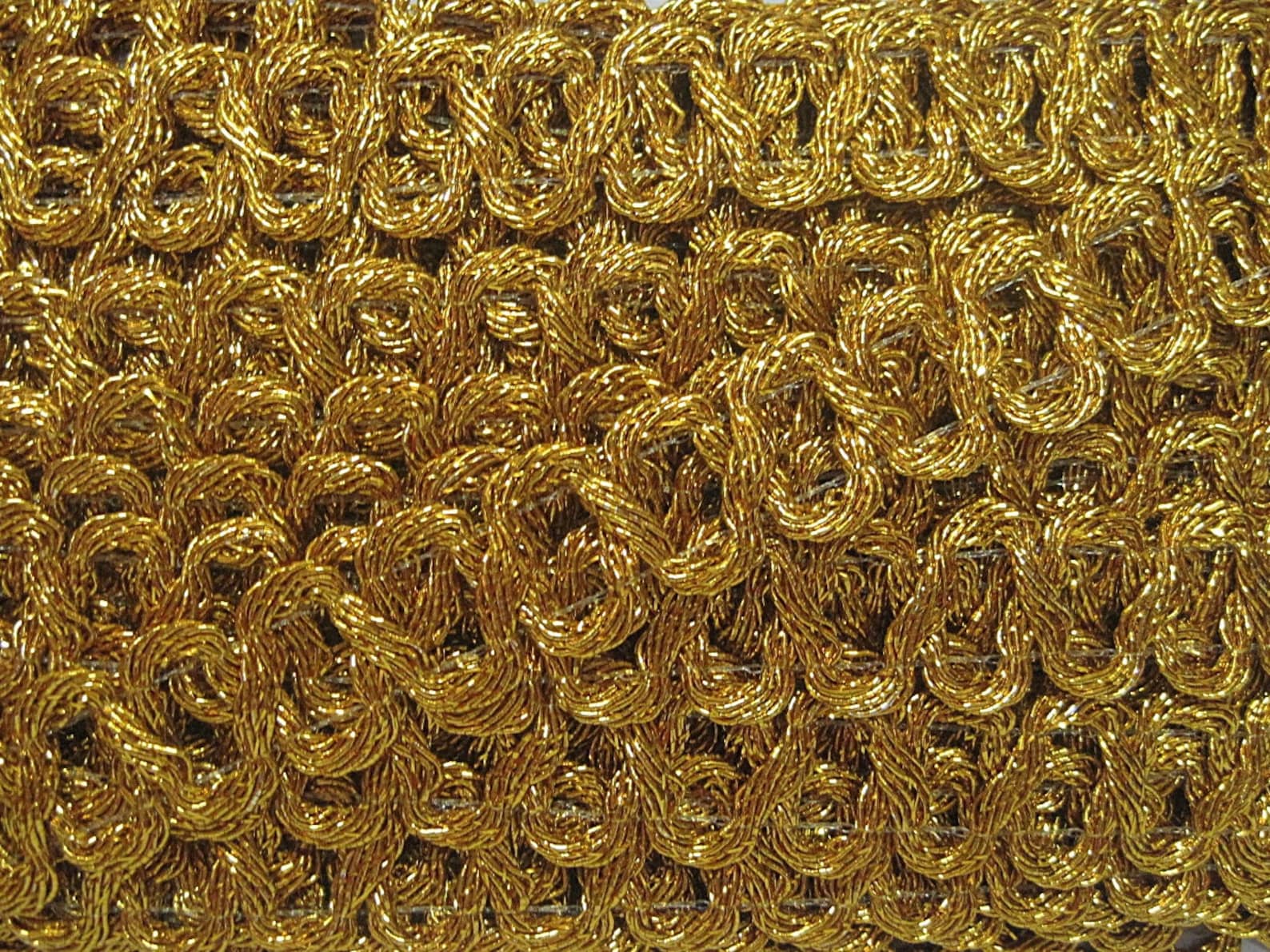 5 Yards Dark Gold Metallic Braid Wholesale Trim Metallic - Etsy