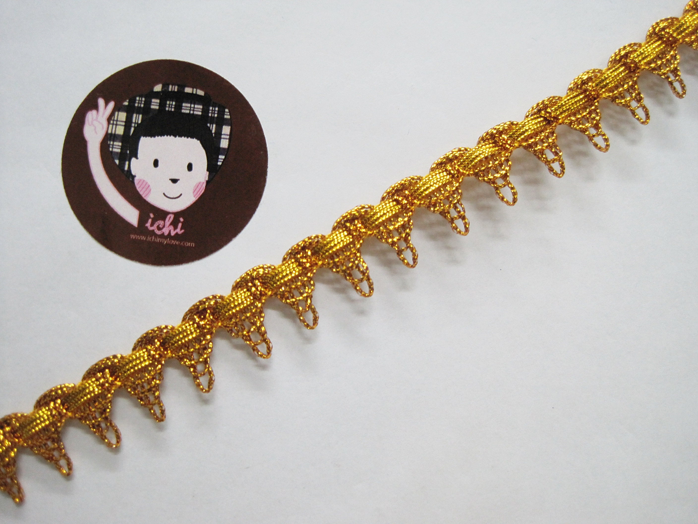 5 Yards 5/8 Dark Gold Metallic Braided Trim Gimp Braid | Etsy