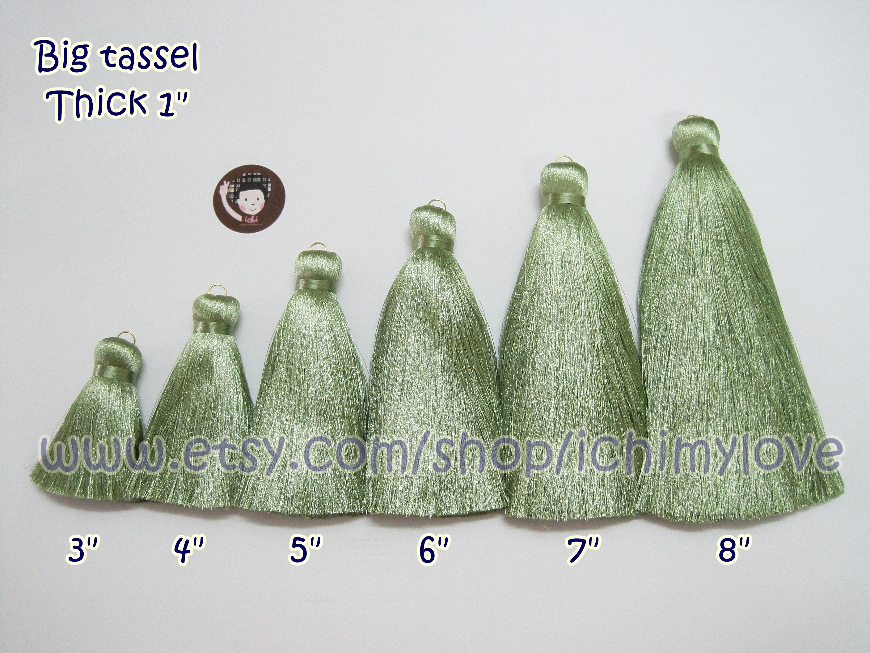 1 Pc Cream Big Tassel, Big Tassel, Wholesale Tassels, Jumbo Silk Tassel ...