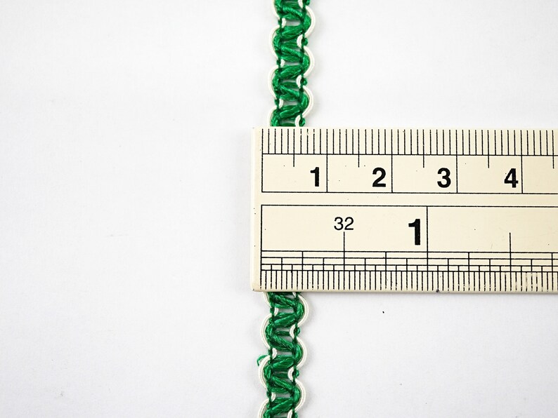 5 Yards Pine Green Rick Rack Rick Rack Trim Zig Zag Trim - Etsy
