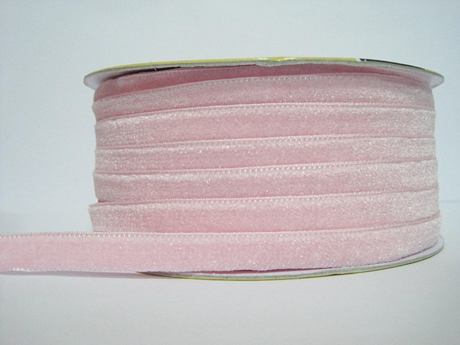 5 Yards 3/8 Soft Pink Velvet Ribbon Pink Pink Ribbon - Etsy