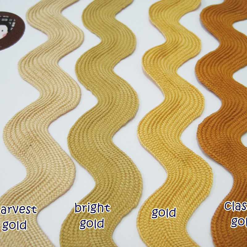 Gold Rick Rack - Etsy