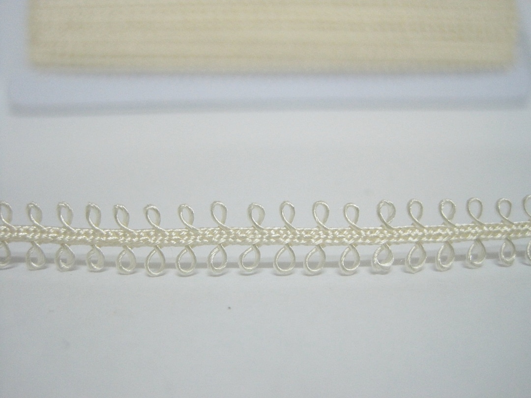 5 Yards Cream Picot Trim, Picot Edge Trim, Picot Edge Ribbon, Picot ...