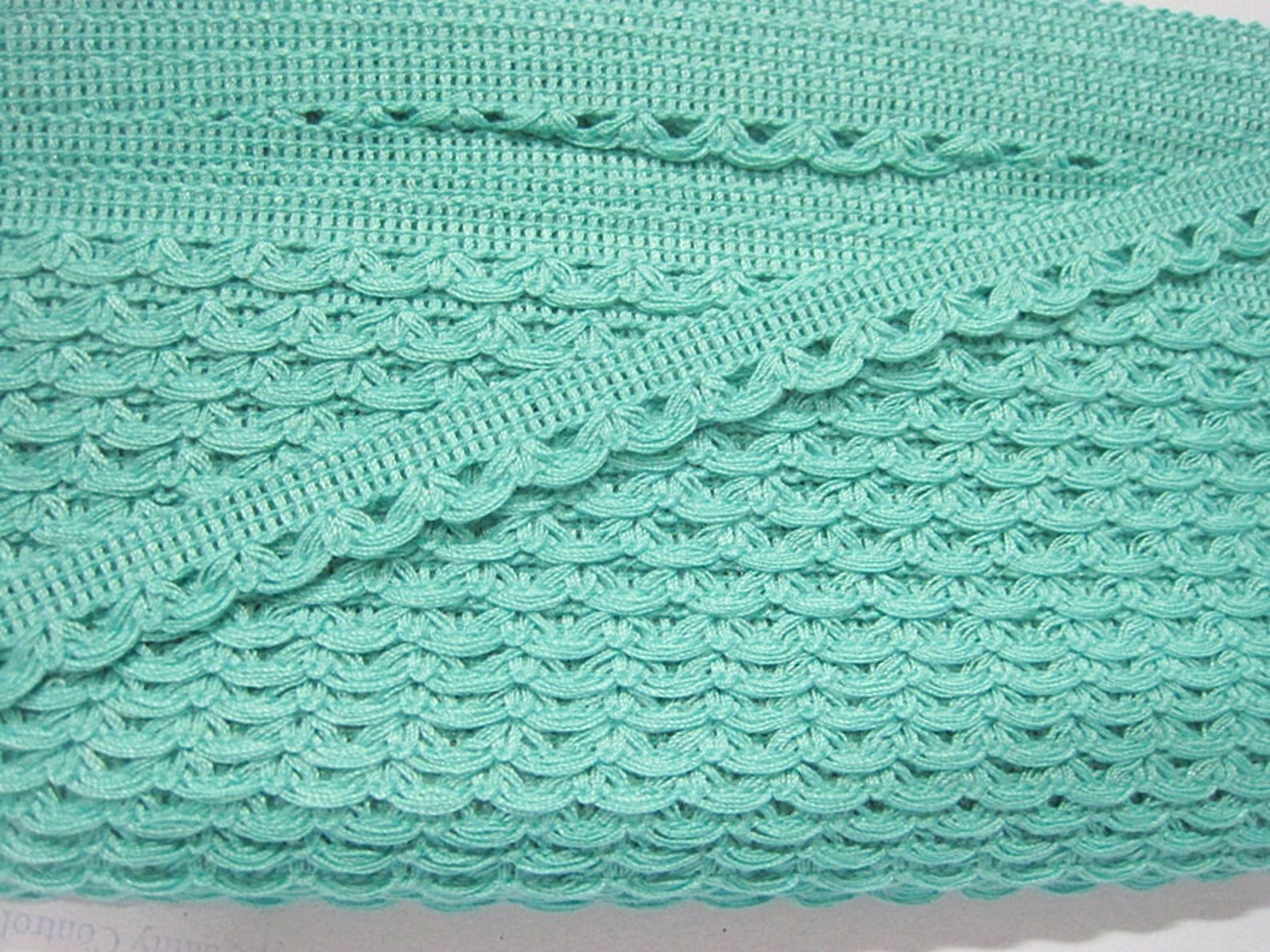 5 Yards Aqua Green Lace Trims Lacetrim Teal Lace Cotton - Etsy