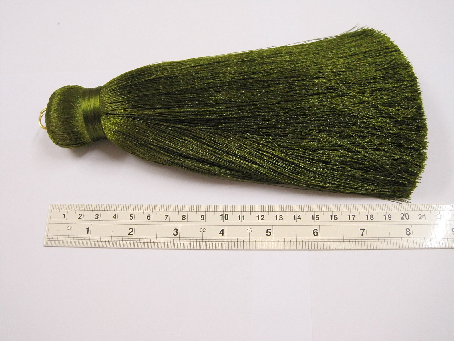 1 Pc Jumbo Tassel, Dark Green Tassel, Wholesale Tassels, Jumbo Silk ...