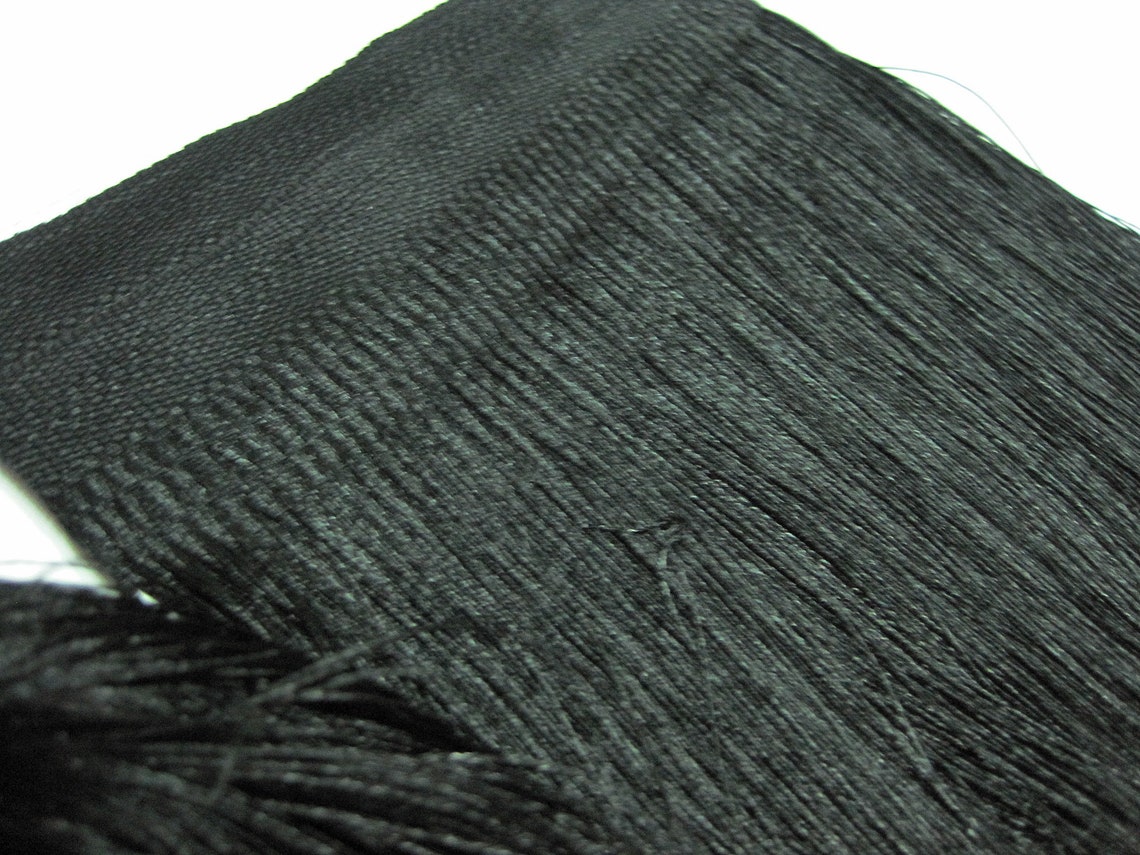 Chainette Dress Fringe Black Chainette Fringe Long | Etsy