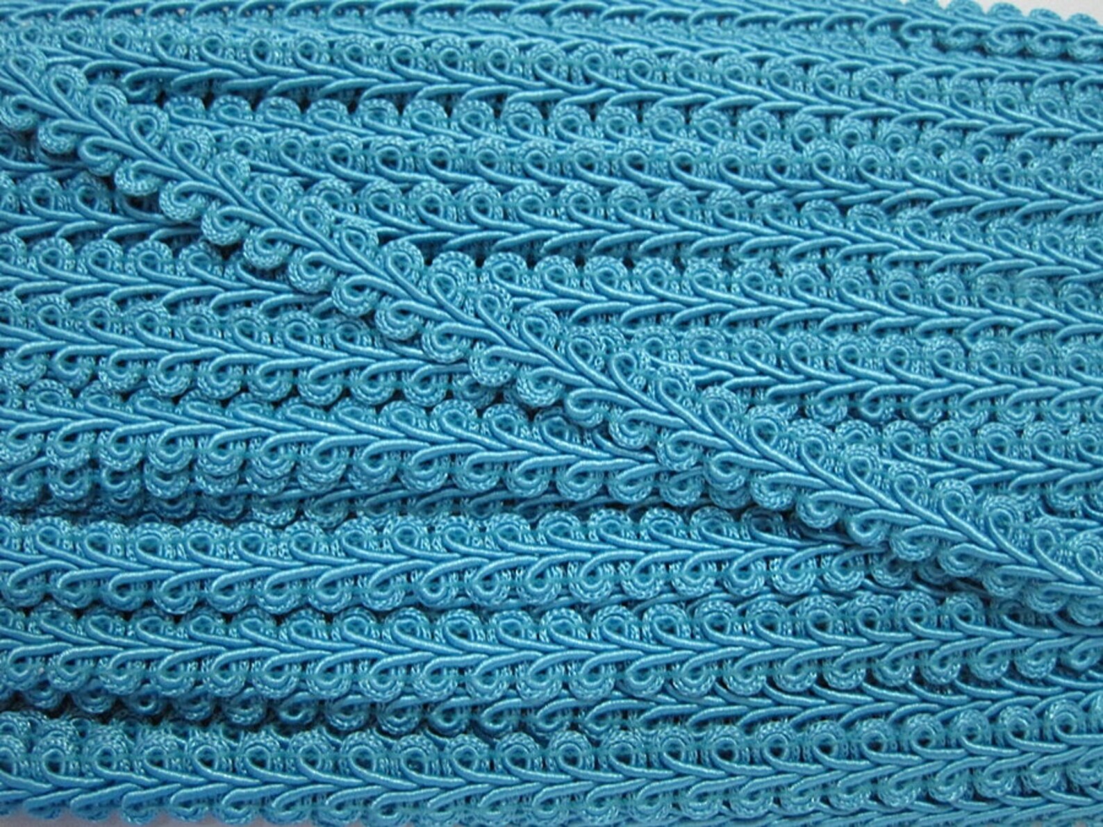 5 Yards 1/2 Turquoise Gimp Braided Trim Gimp Braid - Etsy