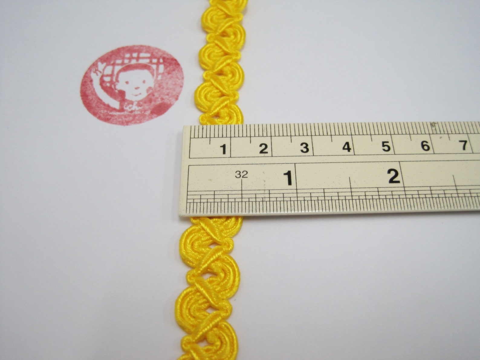 5 Yards Bright Yellow Braid Braided Trim Loop Trim Braided - Etsy