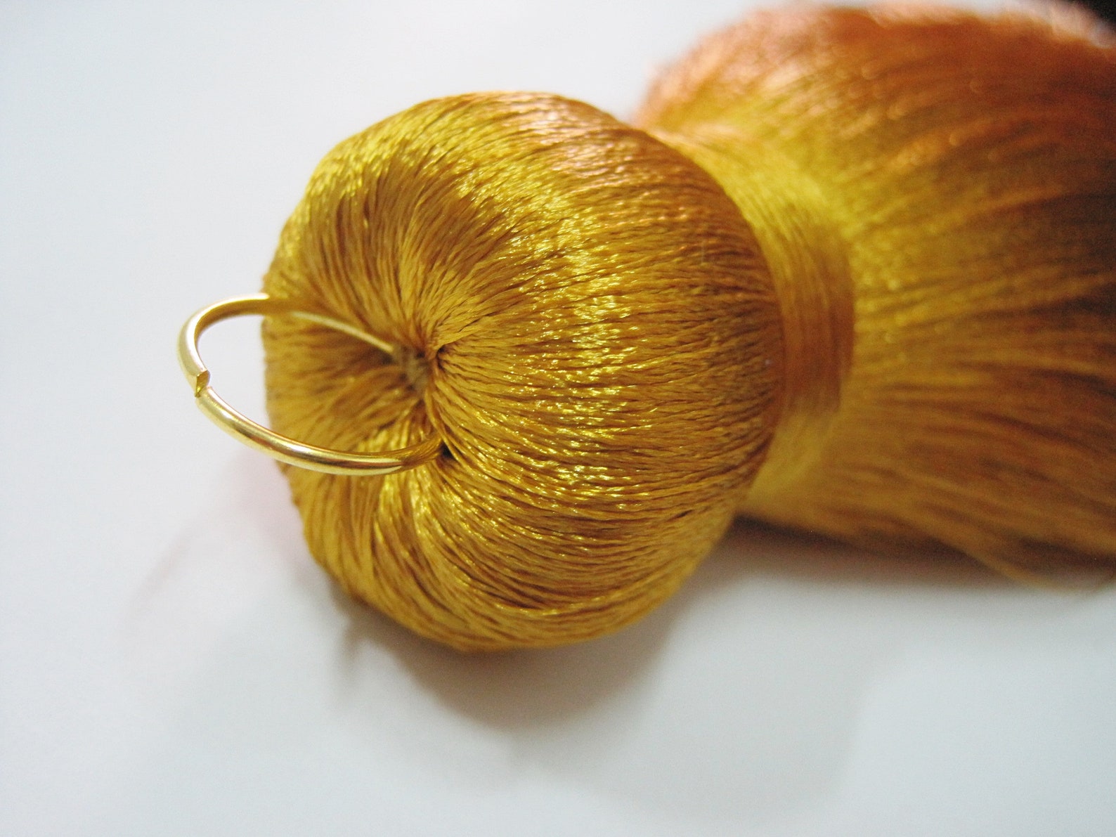 1 Pc Jumbo Tassel, Classic Gold Tassel, Wholesale Tassels, Jumbo Silk ...