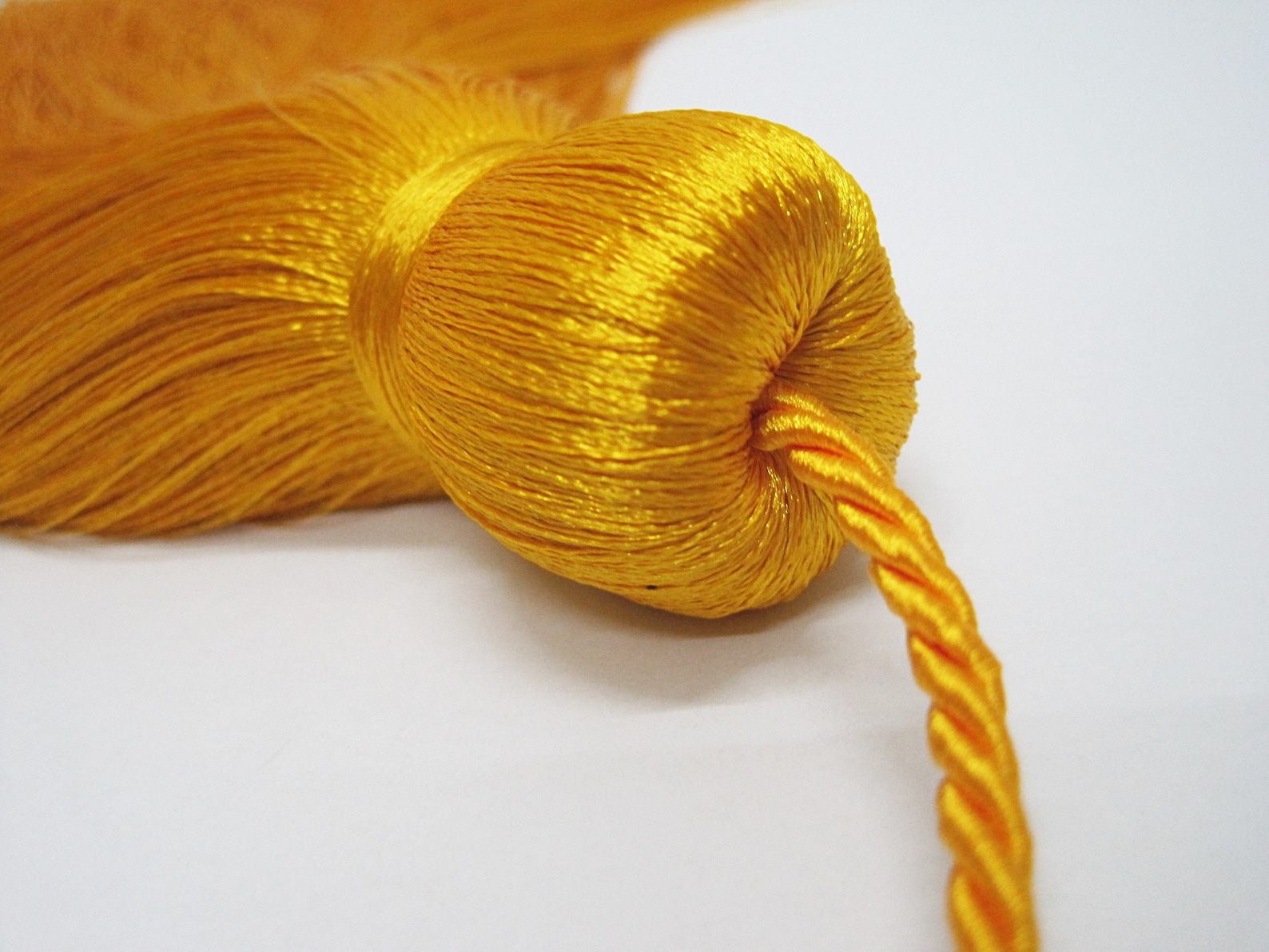 1 Pair Gold Double Tassel on Cord Gold Tassel Tassel on - Etsy
