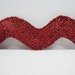 5 Yards Red Jumbo Metallic Rick Rack Trim, Metallic Rick Rack, Metallic ...