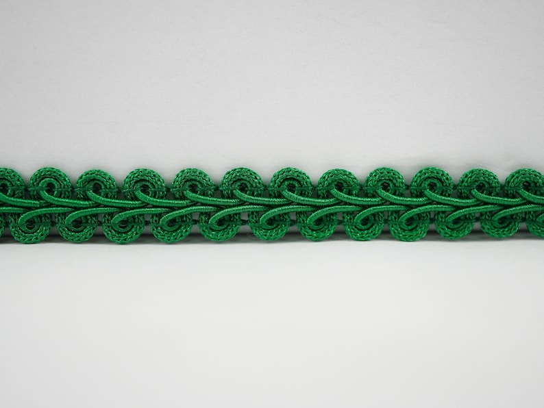 5 Yards 3/8 Pine Green Gimp Braided Trim Gimp Braid - Etsy
