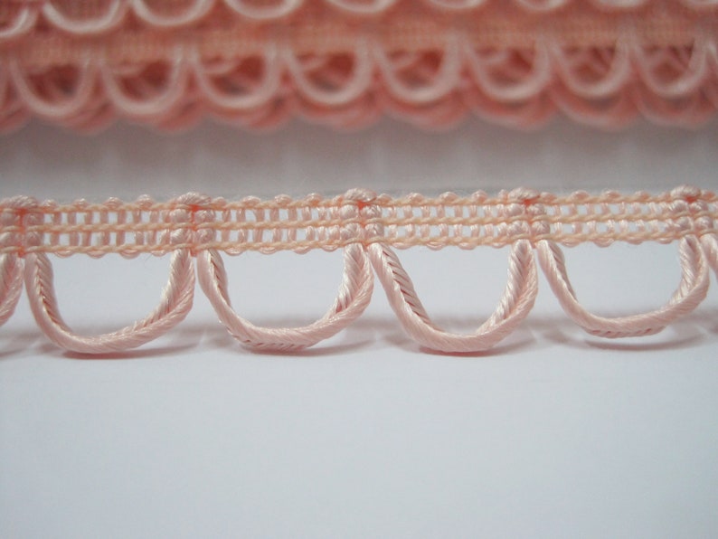 5 Yards Pink Loop Trim Loop Trim Braided Trim Button | Etsy