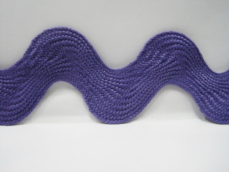 5 Yards Purple Jumbo Rick Rack Trim Violet Rick Rack Jumbo - Etsy