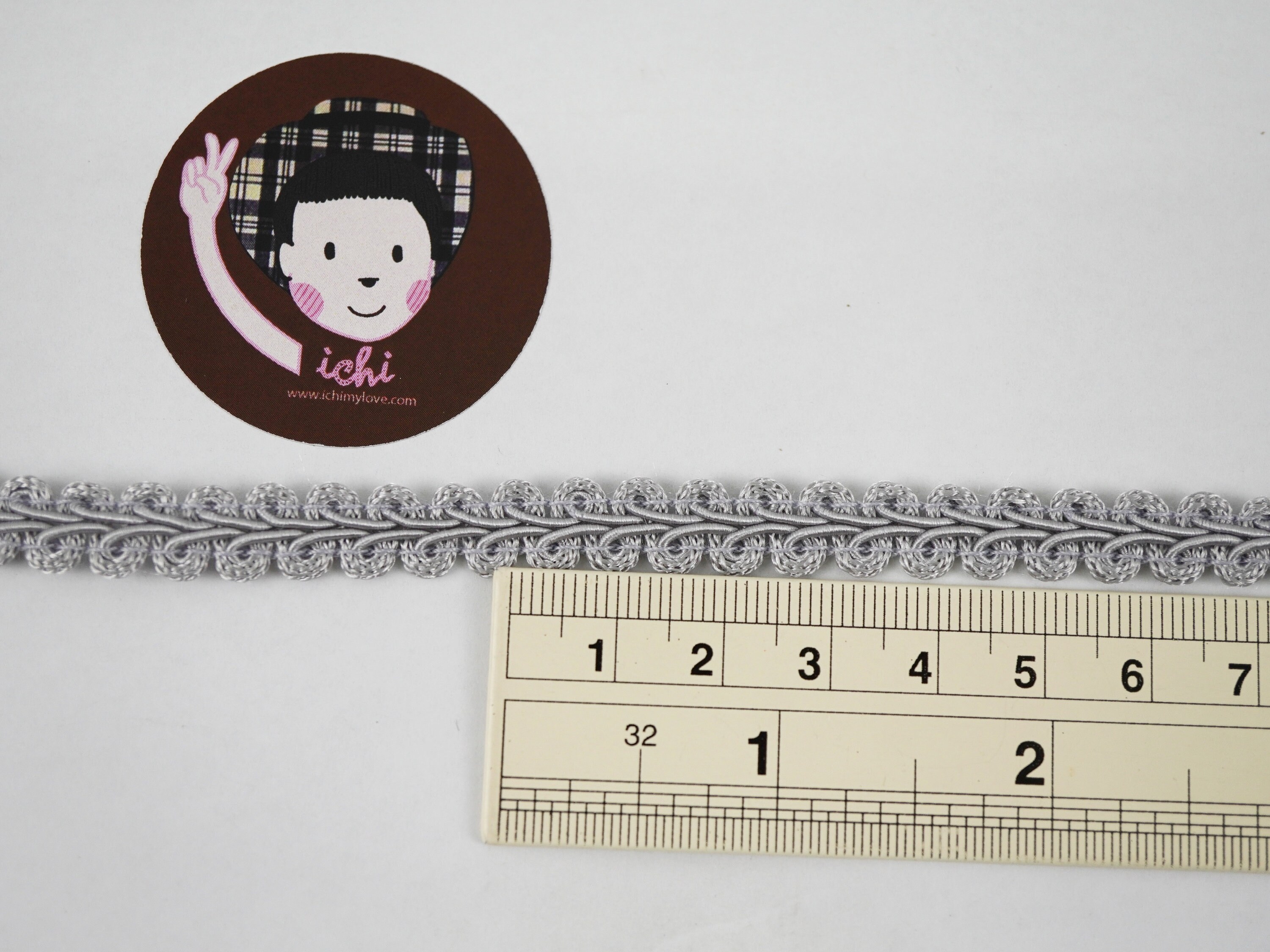 5 Yards 3/8 Silver Gimp Braided Trim Gimp Braid - Etsy UK