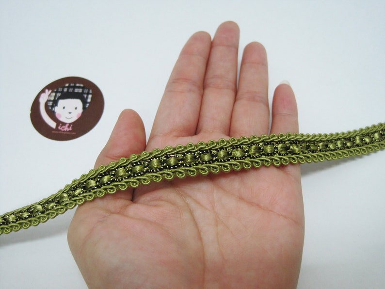 5 Yards 1/2 Olive Drab Green Gimp Braid Trim Gimp | Etsy