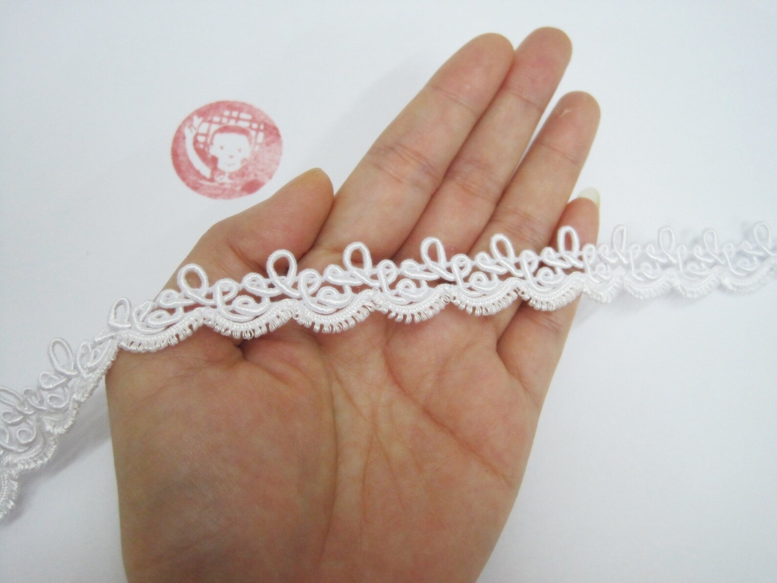 5 Yards 3/4 Braid Trim White Braid Trim Gimp Braid - Etsy