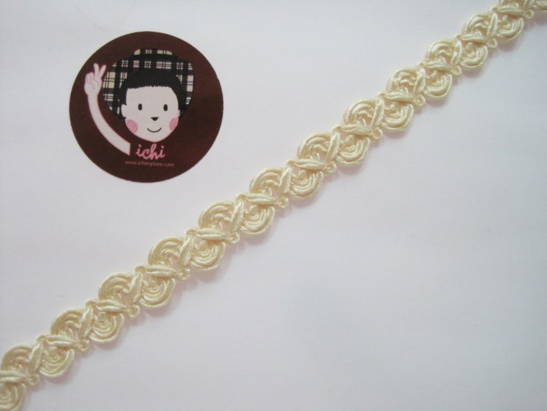 5 Yards Vanilla Braid Braided Trim Loop Trim Braided - Etsy