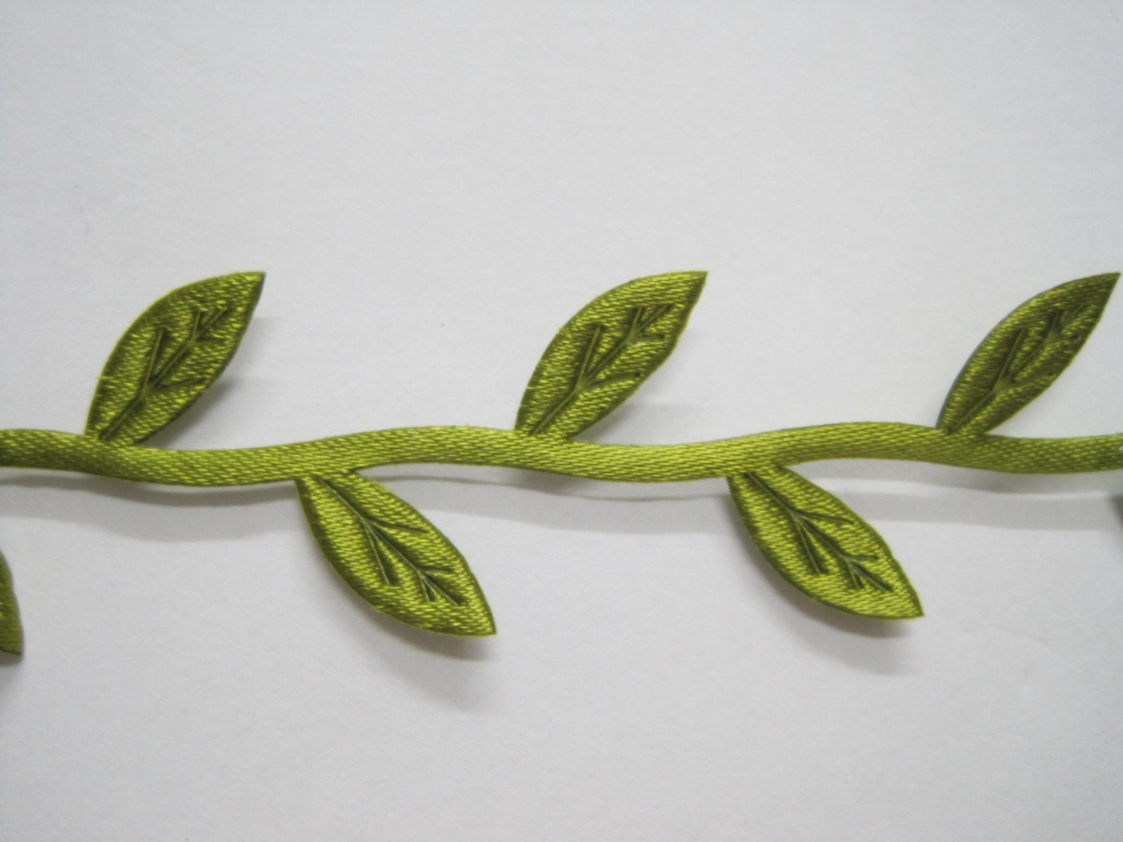5 Yards 1 Leaves Trim Green Leaves Trim Leaf Ribbon - Etsy