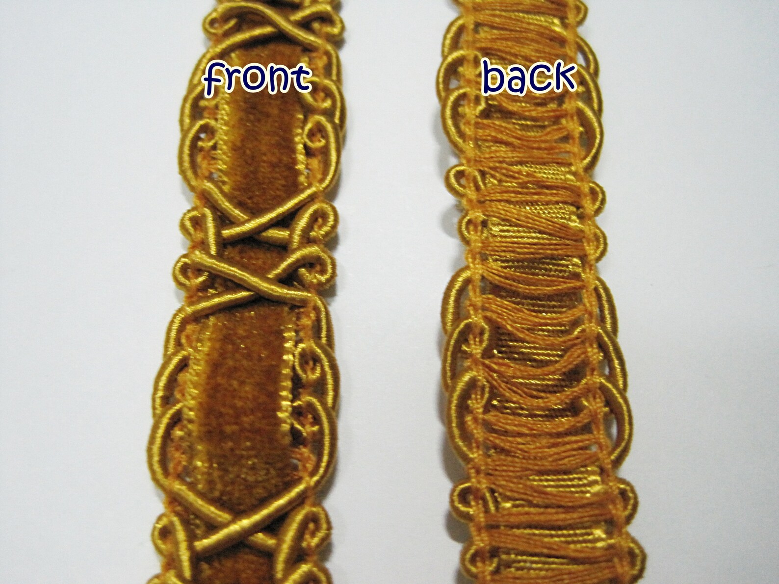 5 Yards 5/8 Classic Gold Braid Trim Classic Gold Braid - Etsy