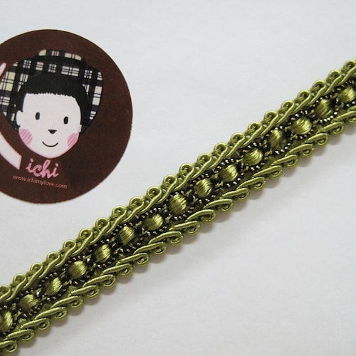 5 Yards 1/2 Olive Drab Green Gimp Braid Trim Gimp - Etsy