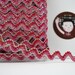 5 Yards Red Jumbo Rick Rack Trim, Red Rick Rack, Jumbo Ric Rac, Rick ...