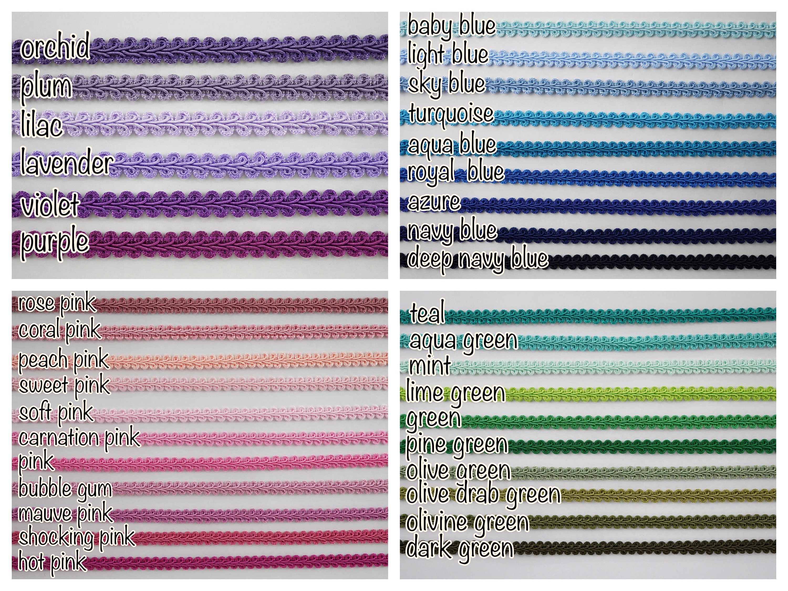 5 Yards 3/8 Silver Gimp Braided Trim Gimp Braid - Etsy UK