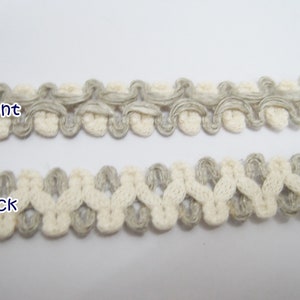 5 Yards Linen Cotton Trim, Natural Trim, Wholesale Trims, Linen Lace ...