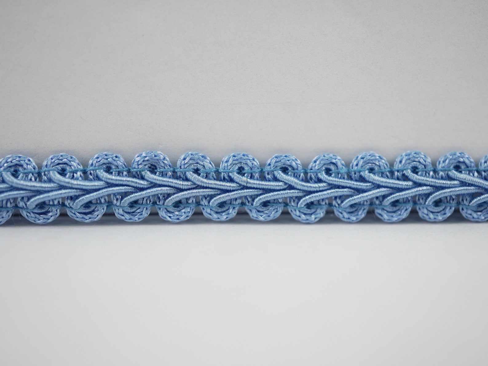 5 Yards 3/8 Sky Blue Gimp Braided Trim Gimp Braid - Etsy