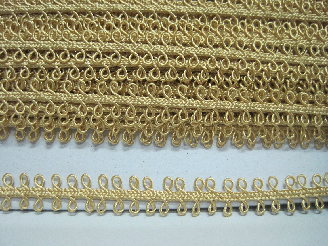 5 Yards Gold Picot Trim Picot Edge Trim Picot Edge Ribbon | Etsy