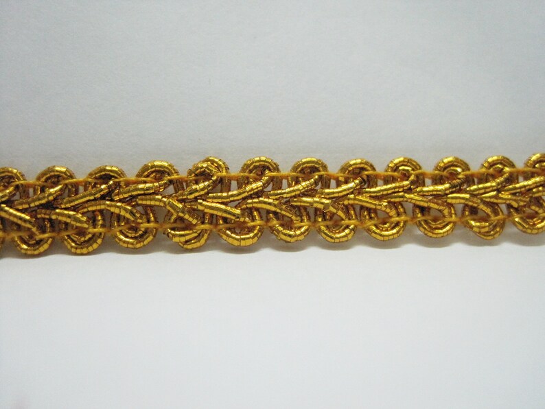 5 Yards 5/16 Dark Gold Gimp Braided Trim Gimp Braid | Etsy