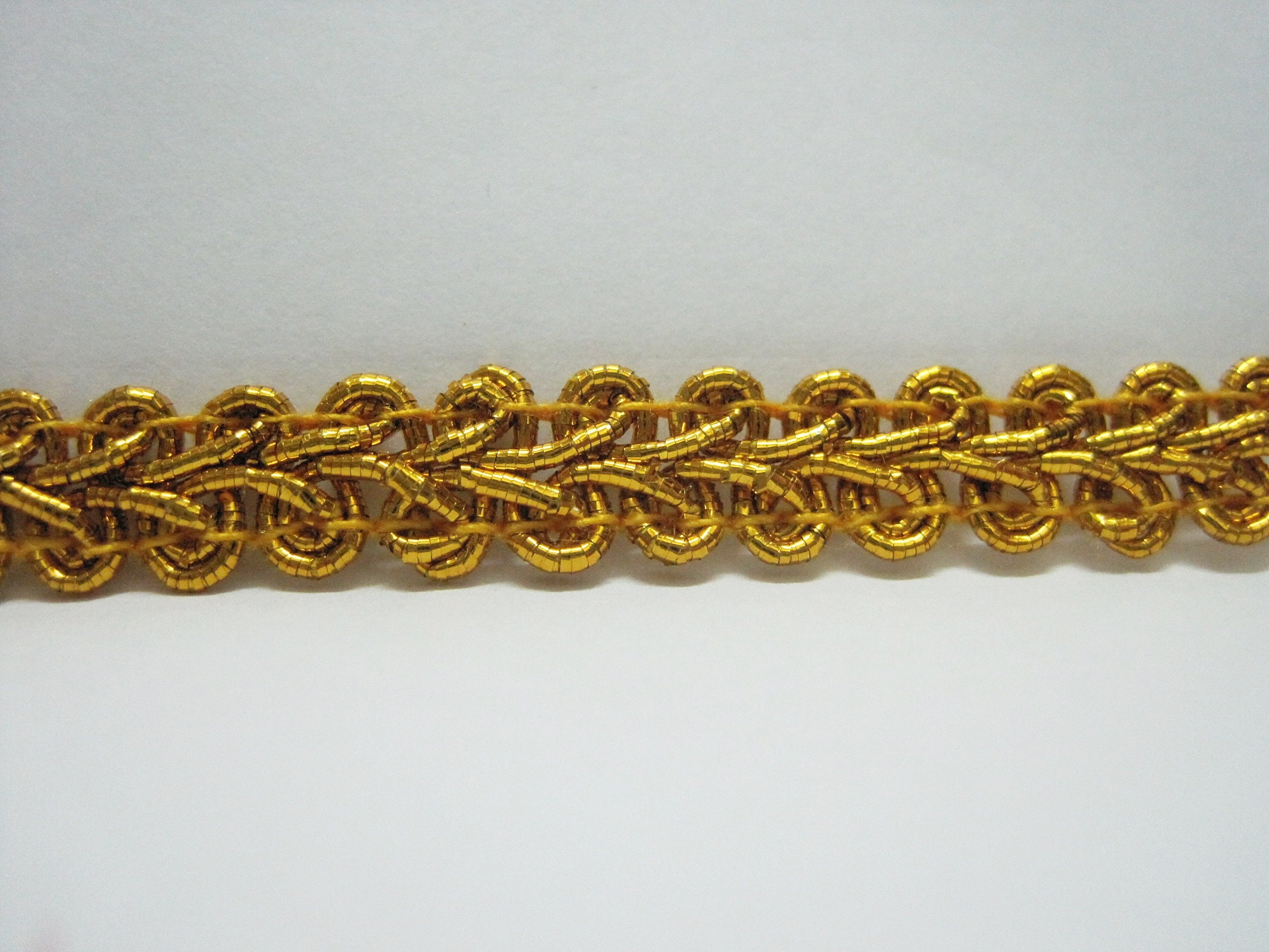 5 Yards 5/16 Dark Gold Gimp Braided Trim Gimp Braid | Etsy