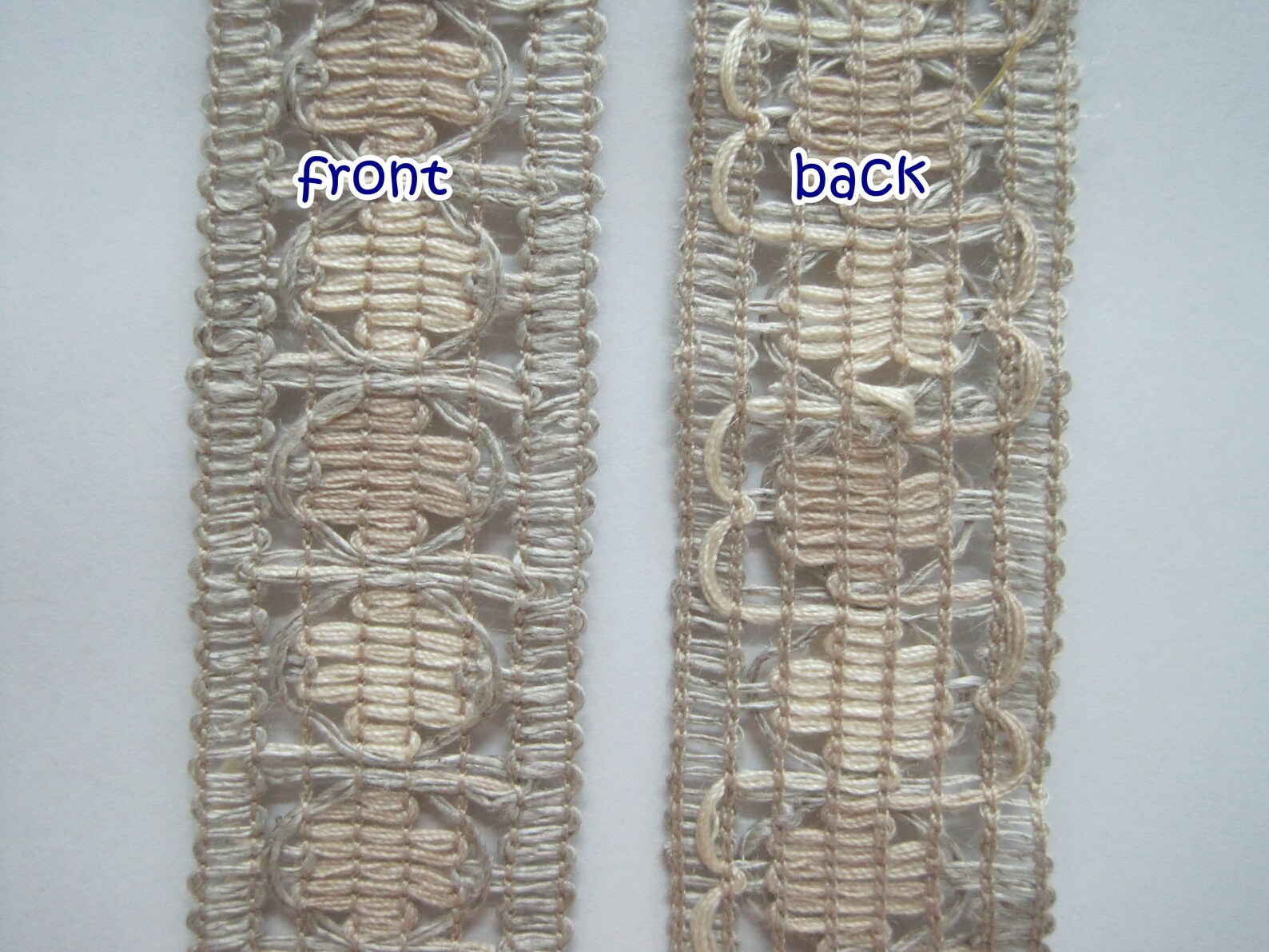 5 Yards Linen Braided Trim Natural Trim Wholesale Trims - Etsy