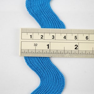 5 Yards Blue Jumbo Rick Rack Trim Blue Rick Rack Rick Rack - Etsy
