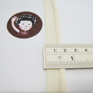 5 Yards Cream Lip Cord Piping, Edge Piping, Decorative Edging, Lip Cord ...