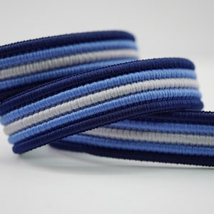 5 Yards 3/4" Flat Knit Rib Tape, Striped Rib Knit, Flat Knit Tape ...