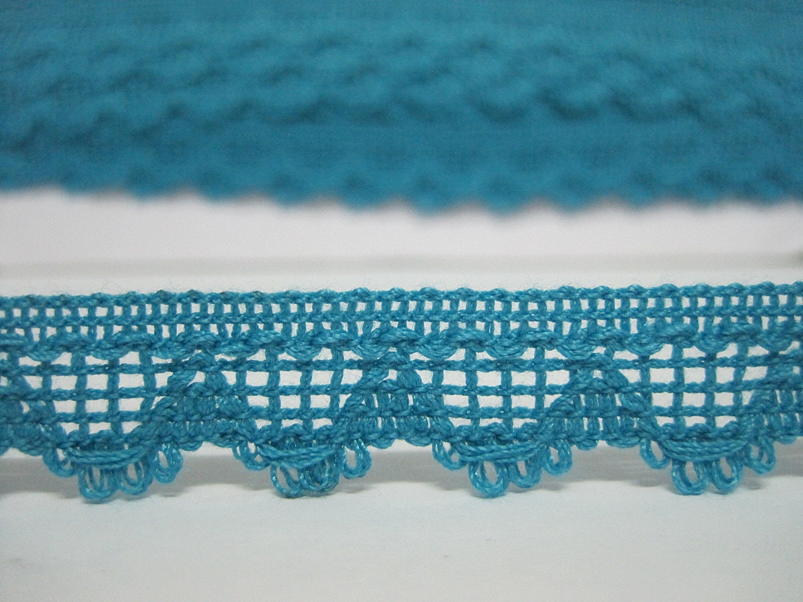 5 yards 5/8 Aqua Blue Lace Trim Lace Trim Lace Trim | Etsy
