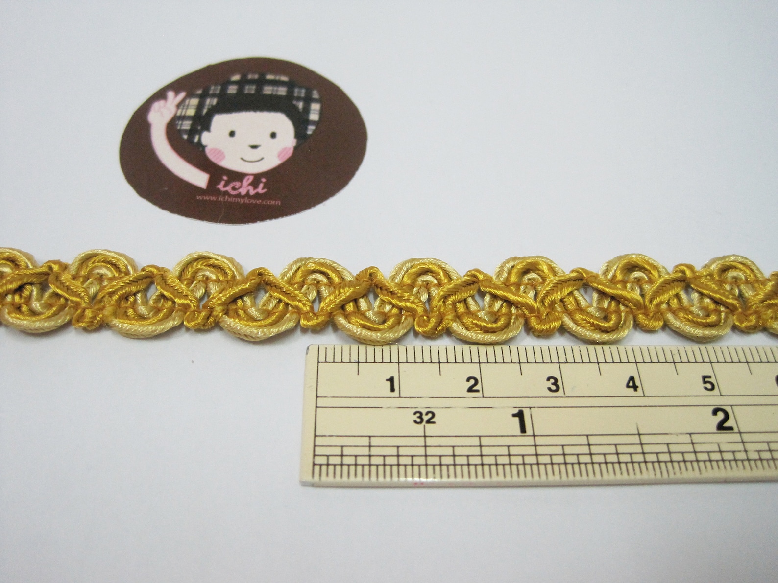 5 Yards Classic Gold Braid Braided Trim Loop Trim Braided - Etsy