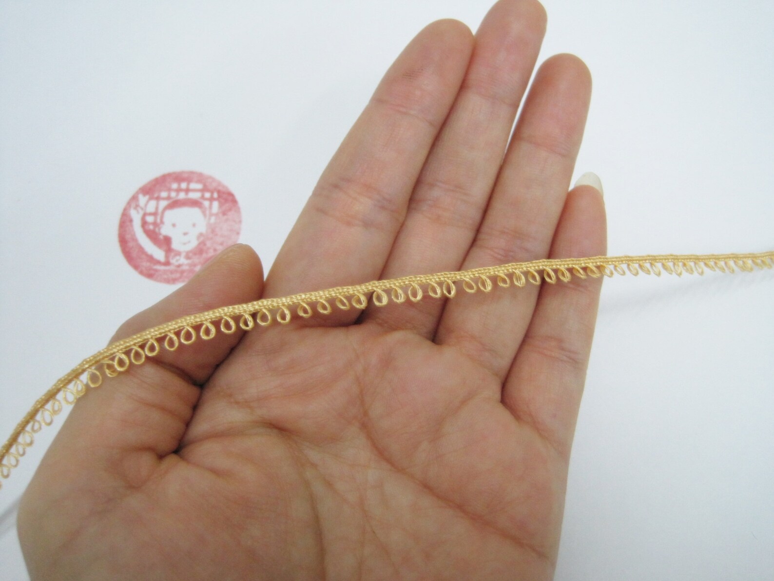 5 Yards Harvest Gold Picot Trim Picot Edge Trim Picot Edge - Etsy