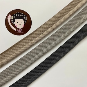 5 Yards Gray Lip Cord Piping, Brown Lip Cord, Edge Piping, Decorative ...